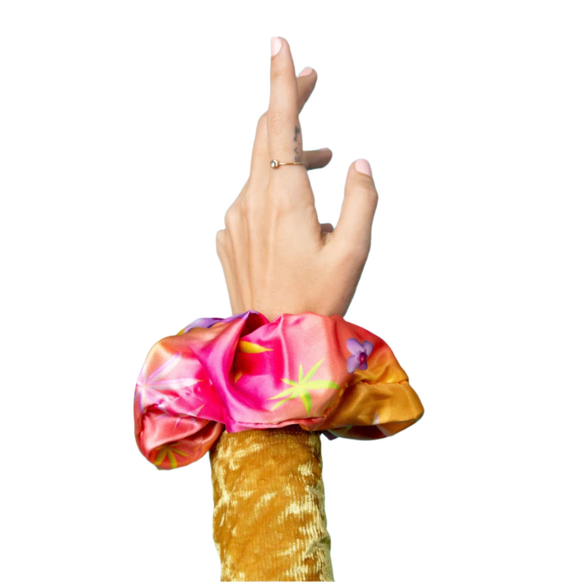 Silk Weed Scrunchie – Poppy California Shop