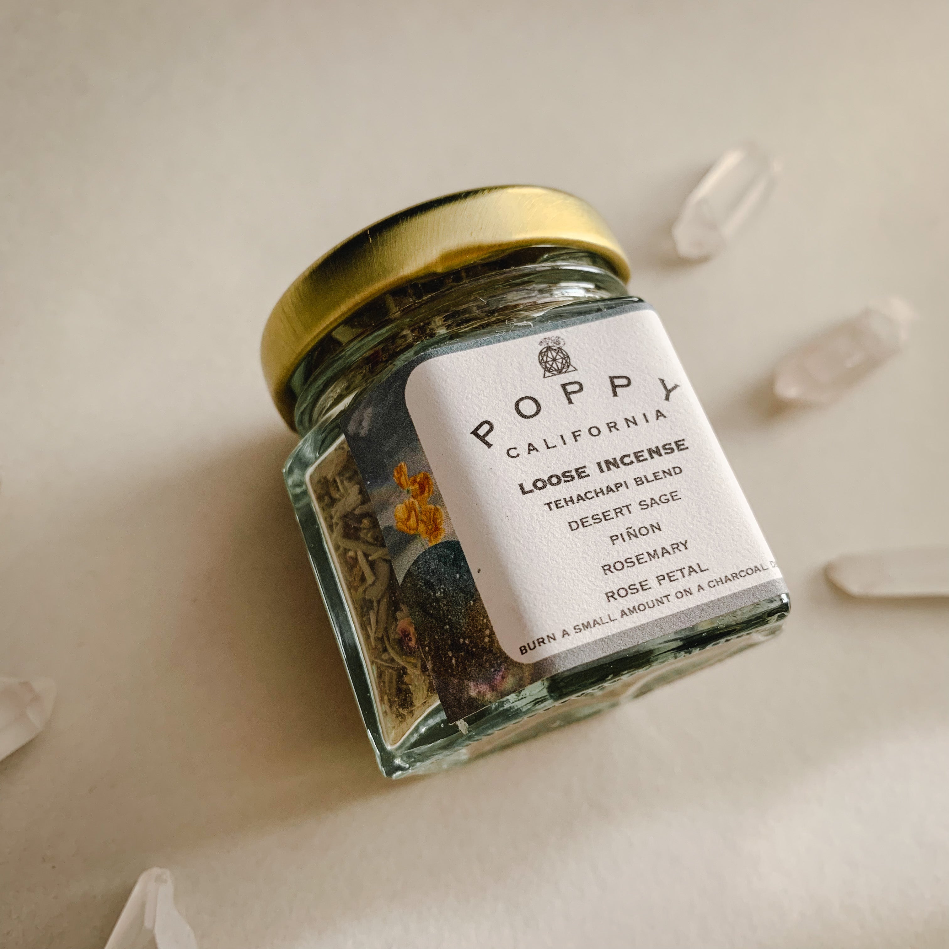 Desert Sage + Pinon Loose Incense – Poppy California Shop