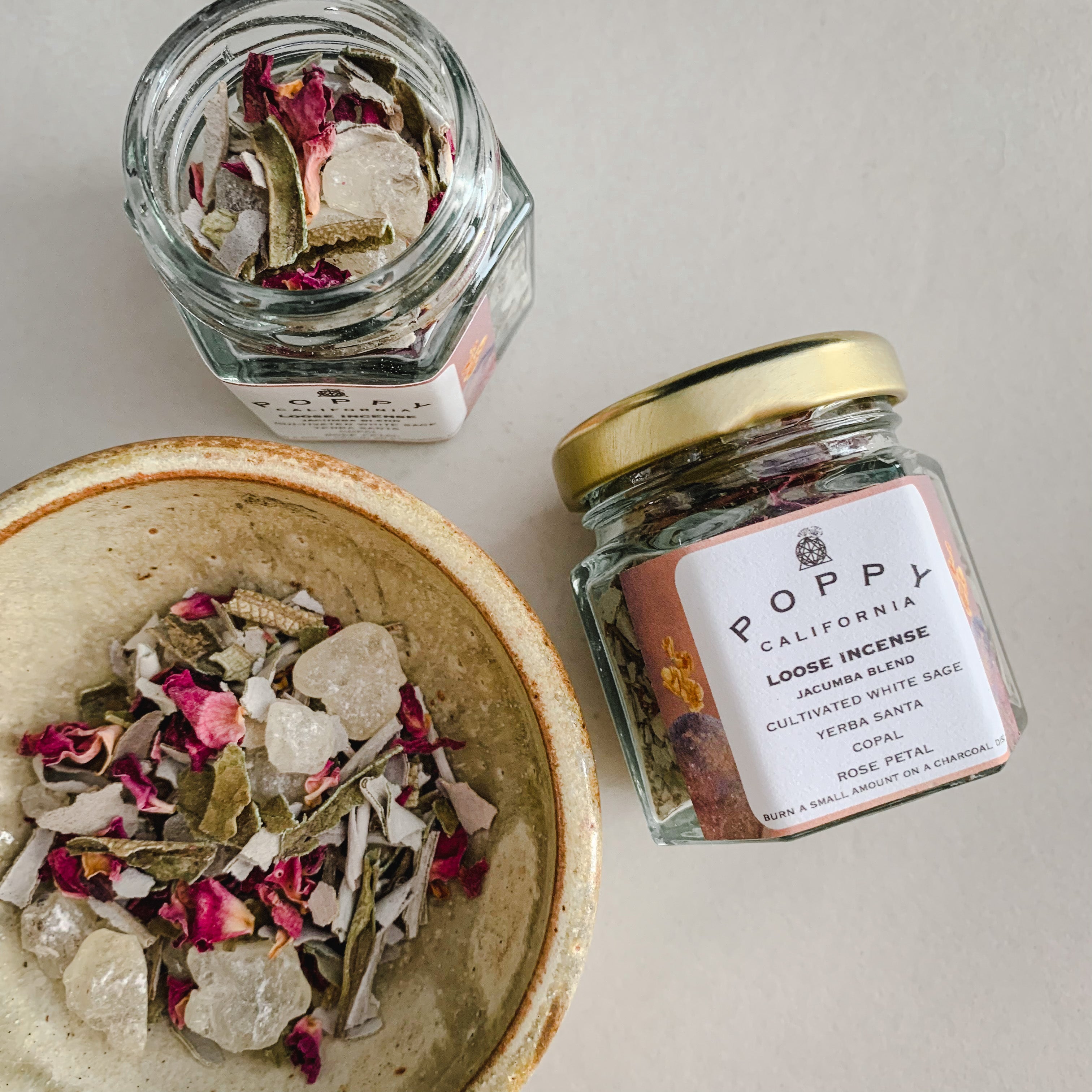 Sage and Yerba Santa Loose Incense – Poppy California Shop